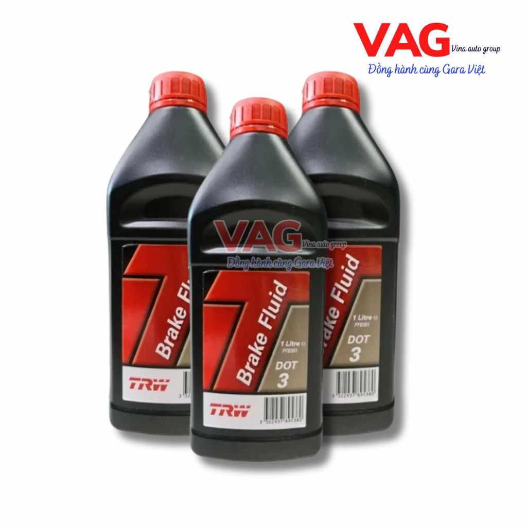 Dầu Phanh DOT 3 TRW 500ml, 1 Lít PFB350 | vinaautogroup.com